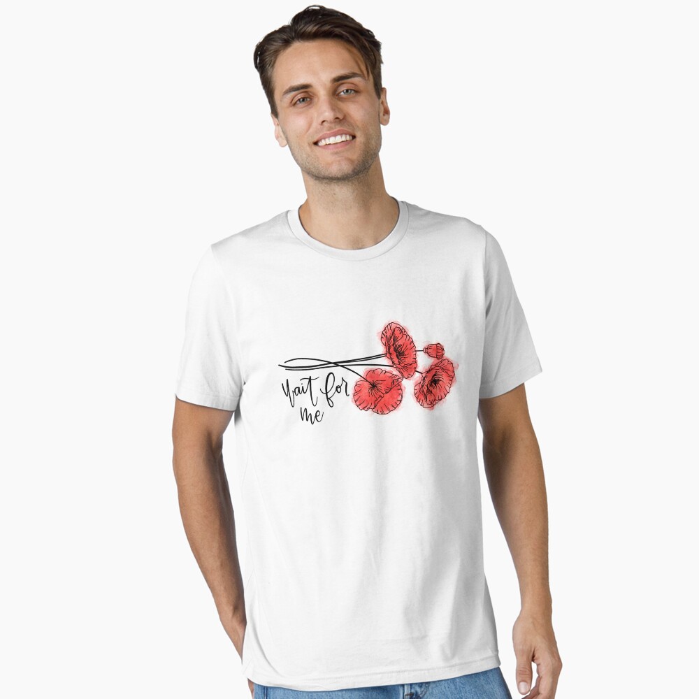 "Wait for Me" Sticker for Sale by jcale | Redbubble