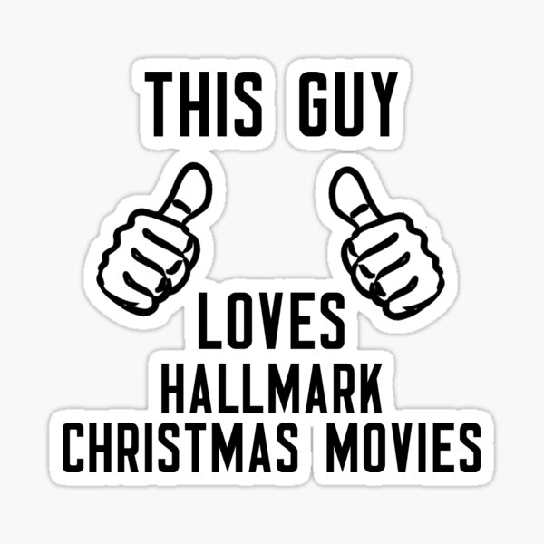 Christmas Hallmark Stickers | Redbubble