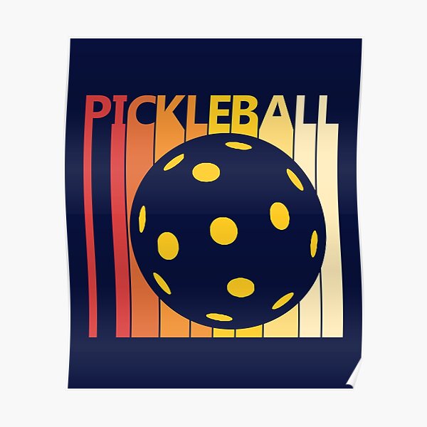 Pickleball Posters | Redbubble