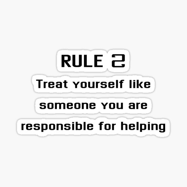 "Rule 2 - Jordan Peterson" Sticker for Sale by HermesDesign | Redbubble