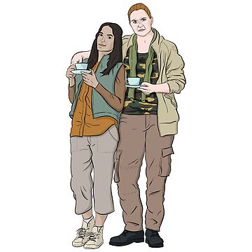 "Detectorists - Louise & Varde - DMDC Line up" Poster for Sale by wo0ze ...