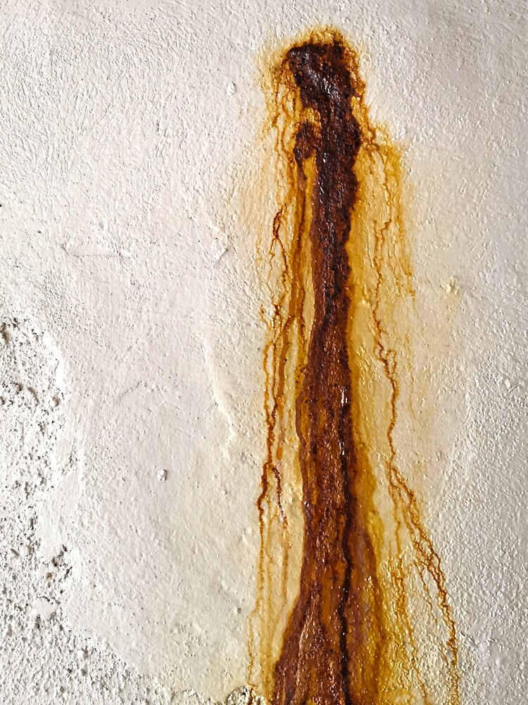 "Concrete Bleeding Rust" Sticker by STEELGRAPHICS | Redbubble