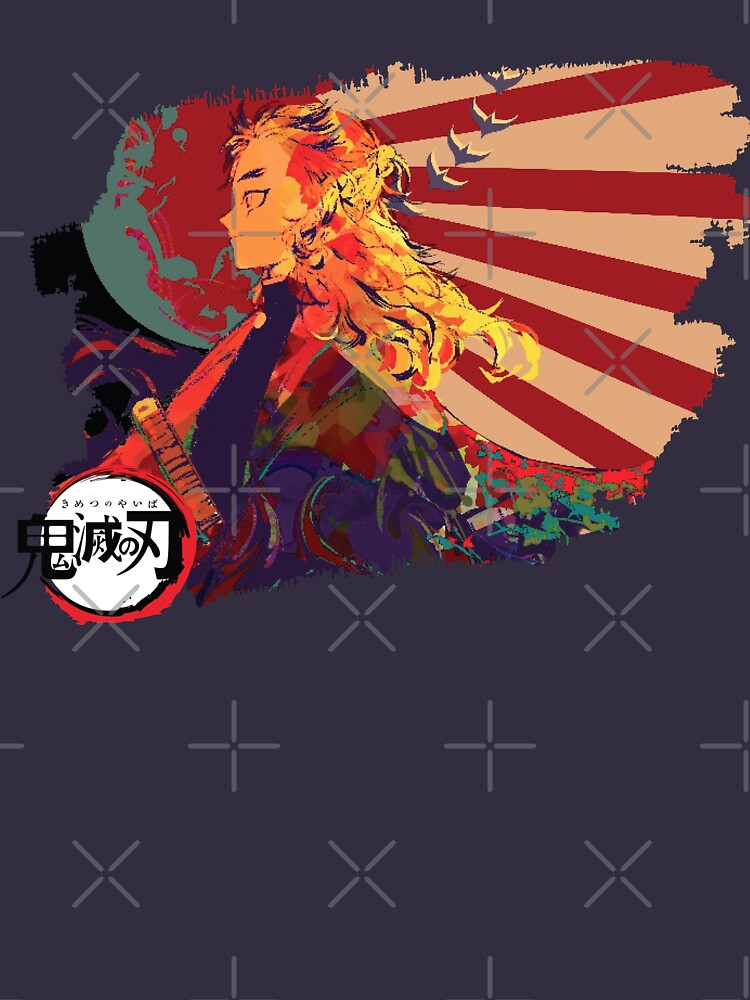 "hashira fire" T-shirt for Sale by benoixio | Redbubble | demon slayer ...
