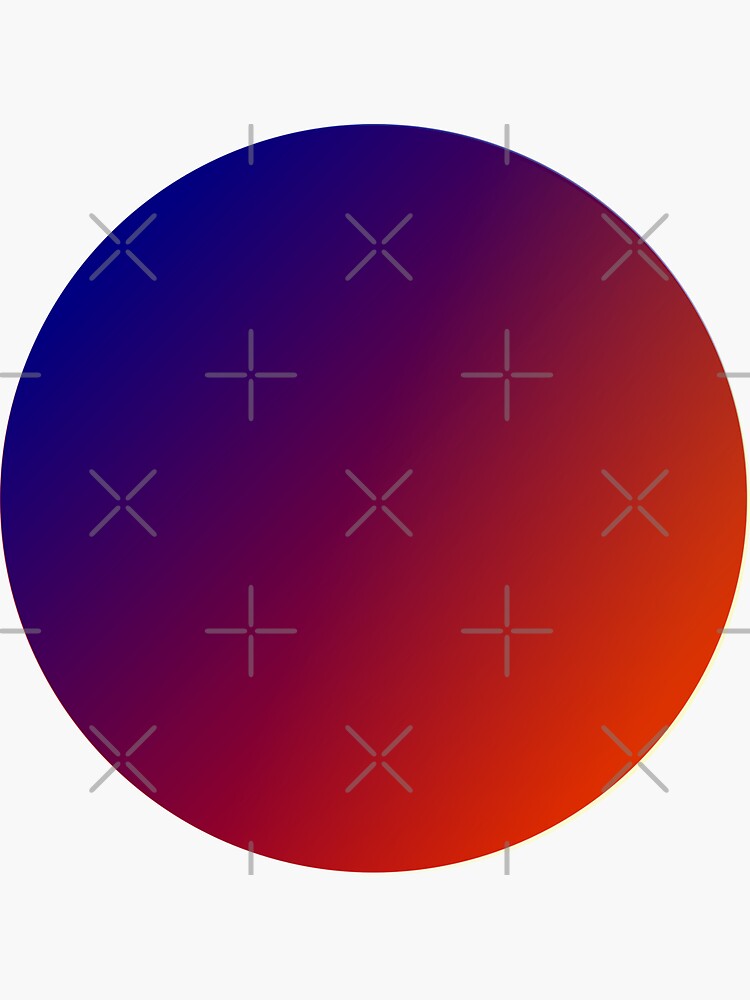 "Purple red yellow fade" Sticker for Sale by Scootzi | Redbubble