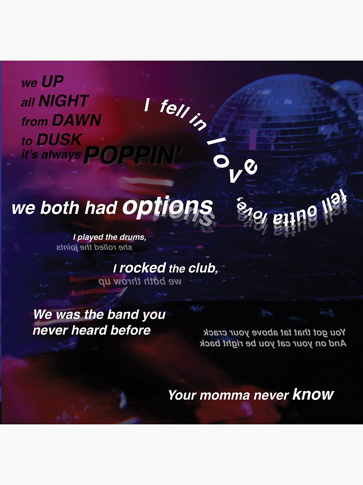 "DYSTI print 3 " Sticker by mandyaste | Redbubble