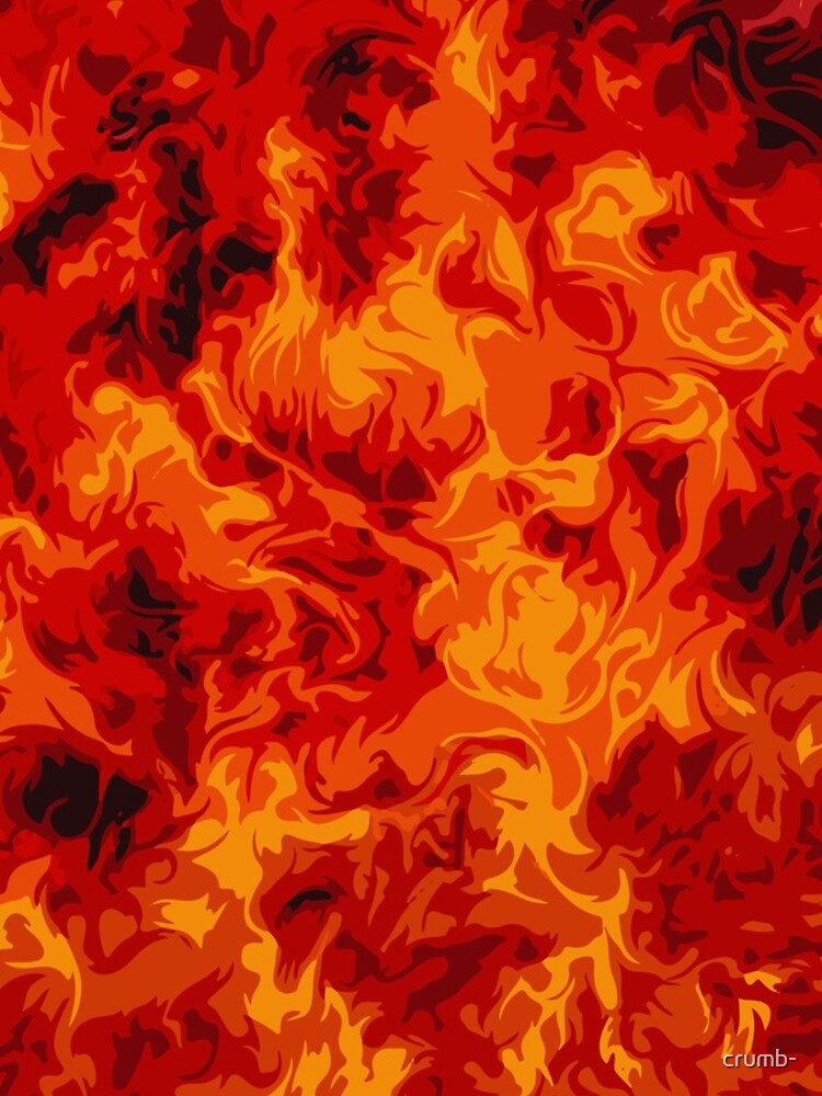 "Ian Connor Fire Art" iPhone Case & Cover by crumb- | Redbubble