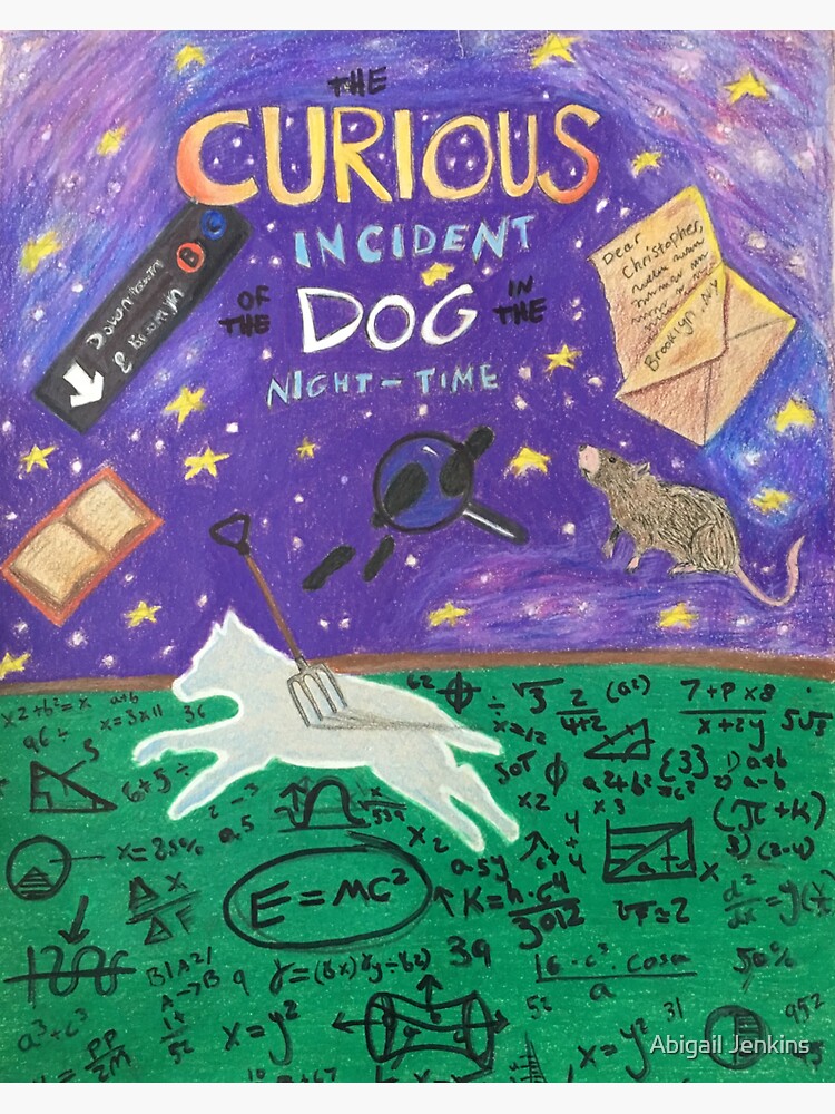"The Curious Incident Of the Dog In the Night-time " Sticker for Sale ...