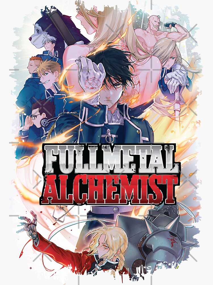 "FMA" Sticker for Sale by benoixio | Redbubble