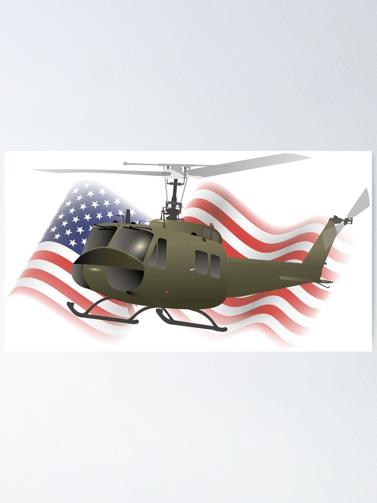 Collectibles Art & Collectibles Helicopter Flag UH-1 Huey etna.com.pe