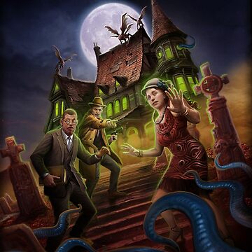 "Call of Cthulhu Starter Set Cover by Victor Leza" Postcard for Sale by ...