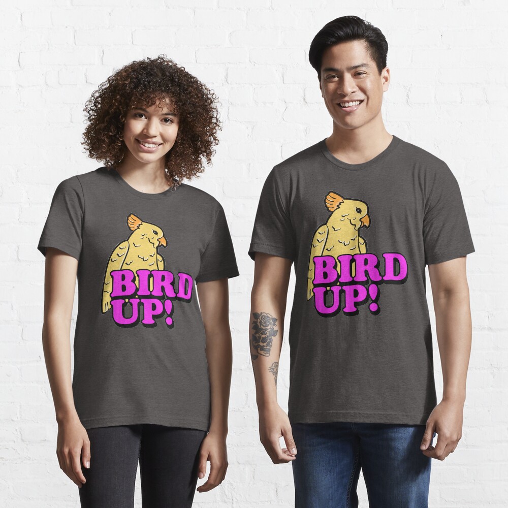"Bird Up " T-shirt for Sale by SpockJenkins | Redbubble | bird up t ...