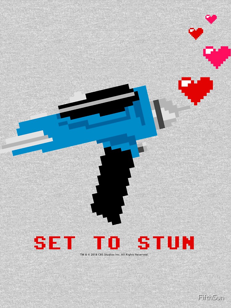 "Star Trek Original Series Set To Stun Pixel Art Phaser" Toddler ...