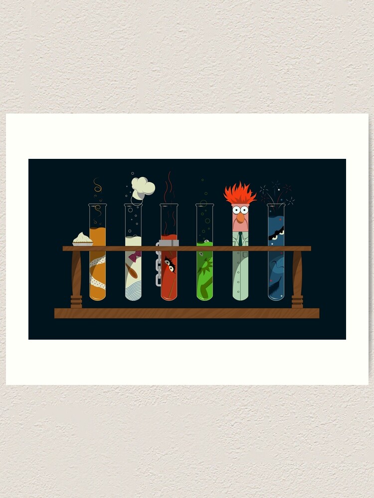 "Muppet Science - Chemistry " Art Print for Sale by TenkenNoKaiten ...