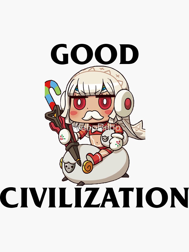 "Fate Grand Order (FGO) - Altera - Good Civilization Meme " Sticker for ...