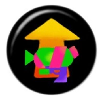 "Main Power Up" Sticker for Sale by the-red-bow | Redbubble