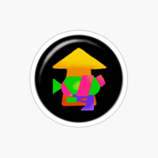 "Main Power Up" Sticker for Sale by the-red-bow | Redbubble