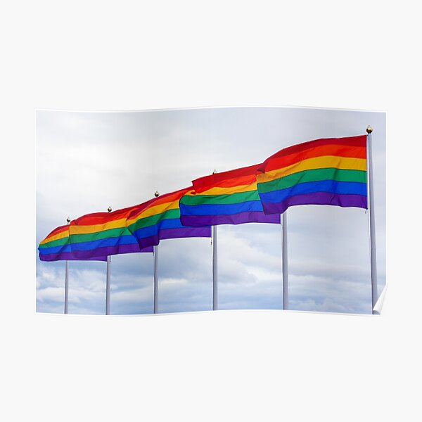 Pride Flags Poster For Sale By Jordangal Redbubble