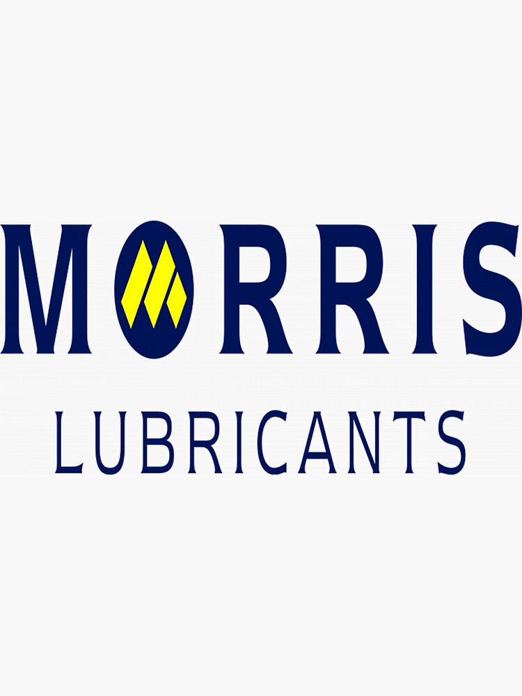 "Morris Lubricants" Sticker by jessmilo | Redbubble