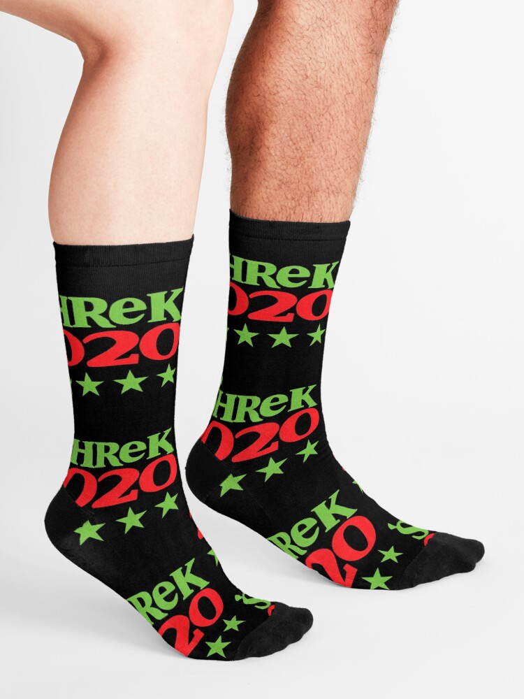 "Shrek 2020" Socks by mud1017 | Redbubble