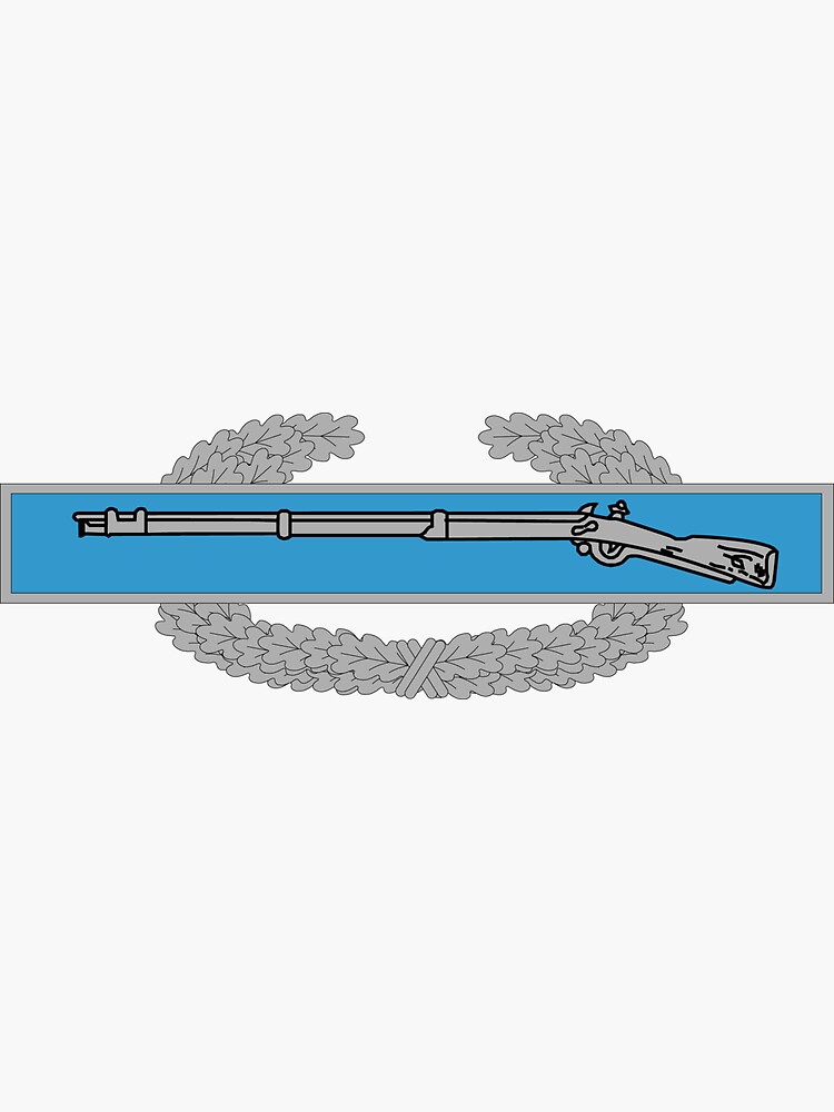 "Combat Infantryman Badge CIB Army Veteran" Sticker for Sale by ...