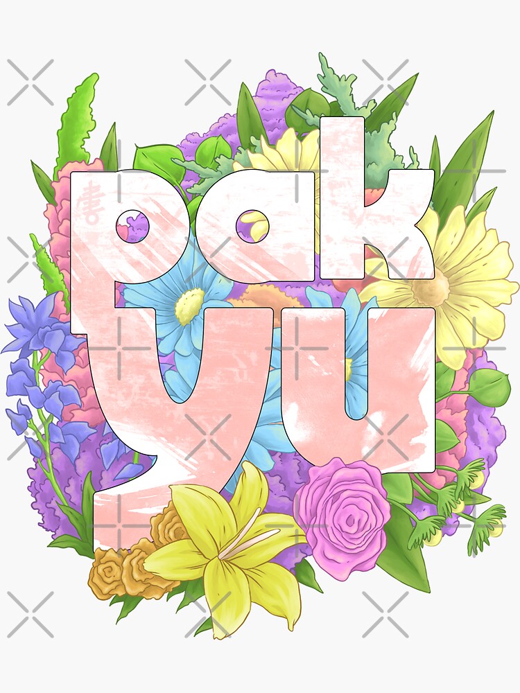 "Pakyu" Sticker for Sale by alabapparel | Redbubble