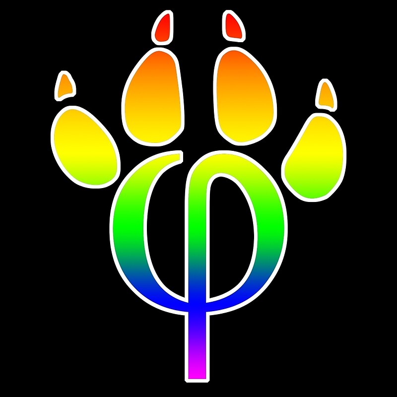 "Rainbow Phipaw, Furry Pride 2" by AshKitty | Redbubble