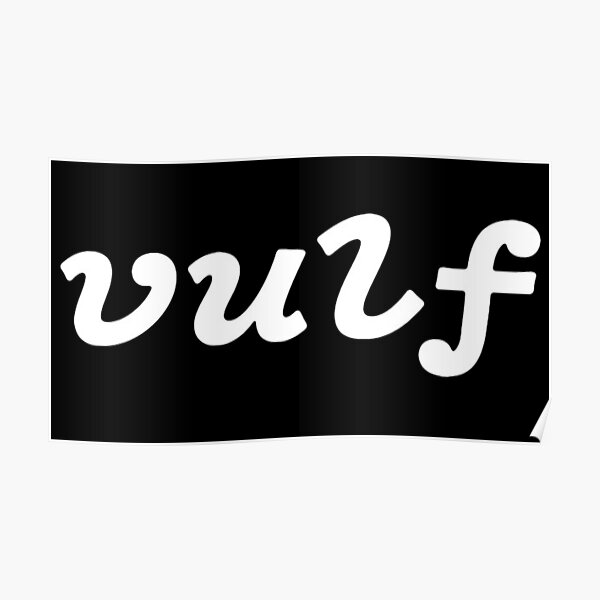 Vulfpeck Vulf Logo Posters | Redbubble