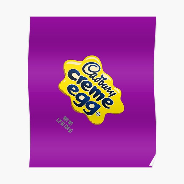 Creme Egg Posters | Redbubble