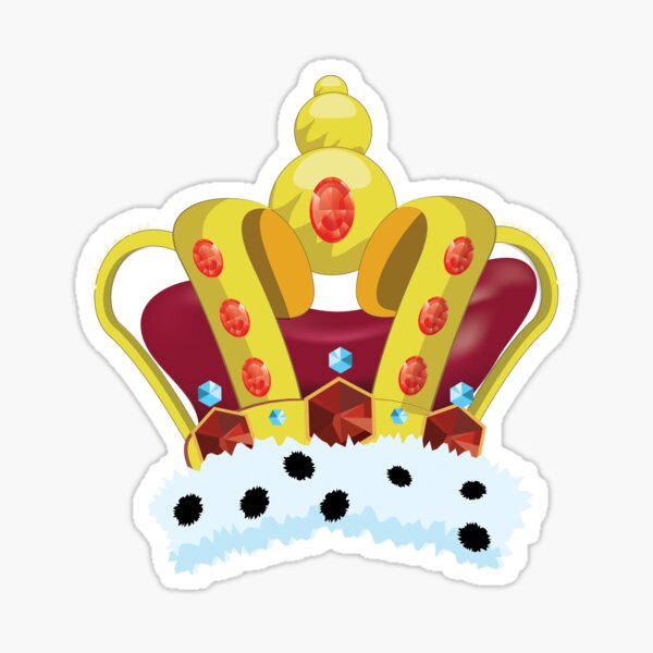 "Royal Crown" Sticker by vectorwebstore | Redbubble