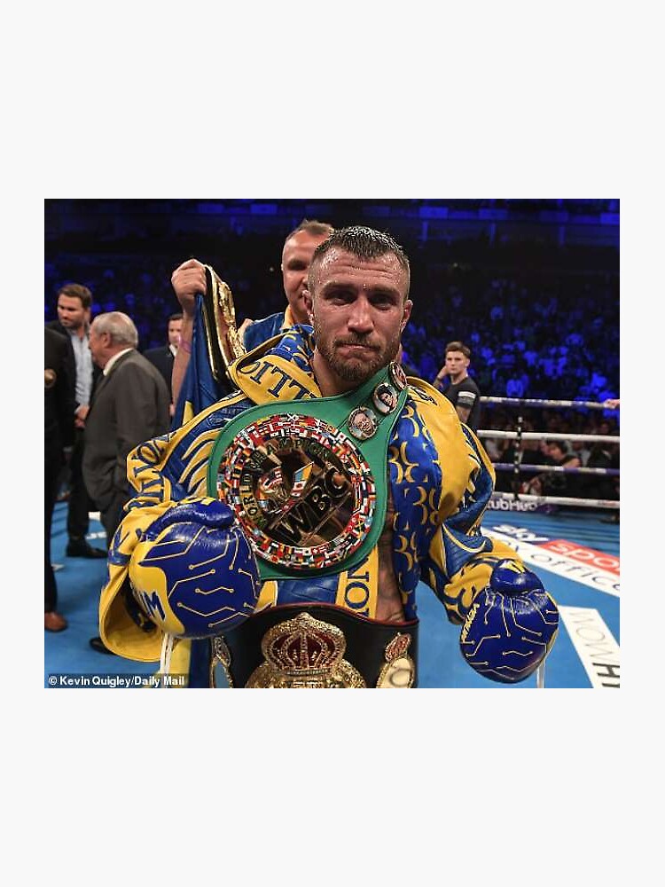 "Lomachenko" Sticker for Sale by AJGear | Redbubble