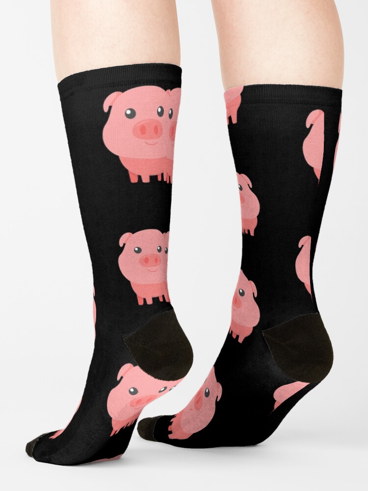 "Adorable Pig Cute Baby Pig for Pig Lovers" Socks for Sale by ...