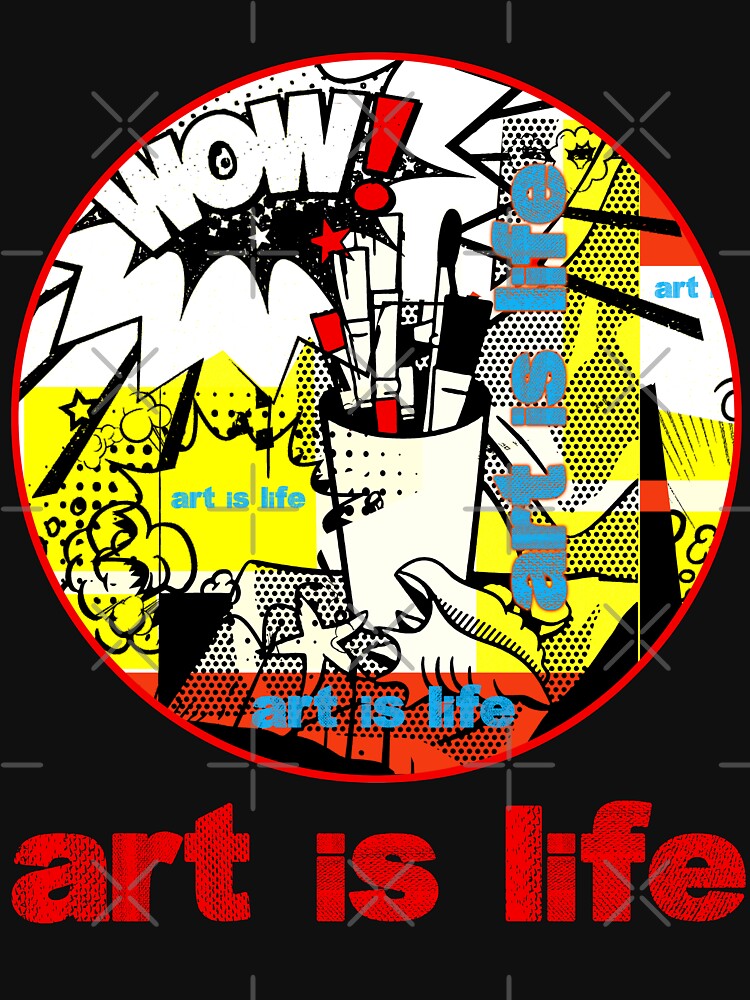 "Art is life, home and office decoration, great gifts for art lovers ...