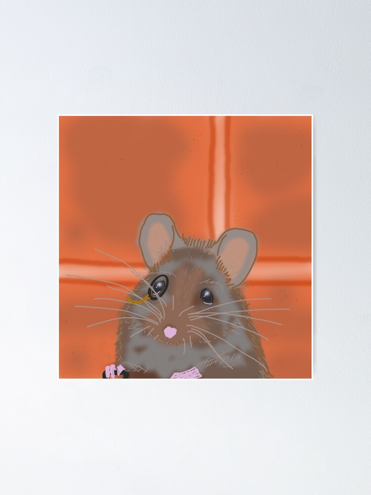 "Sir Mousy" Poster for Sale by thelittleforest | Redbubble