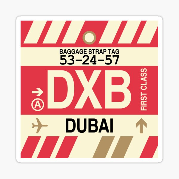 Dxb Stickers | Redbubble