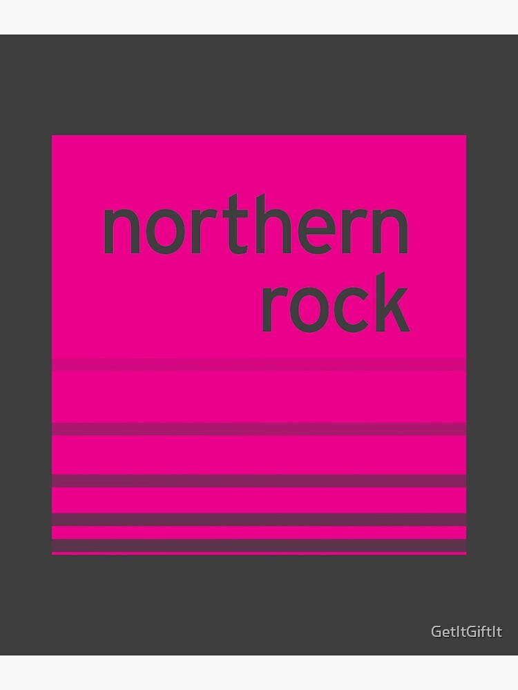 "Northern Rock Defunct Bank Logo design " Poster by GetItGiftIt | Redbubble