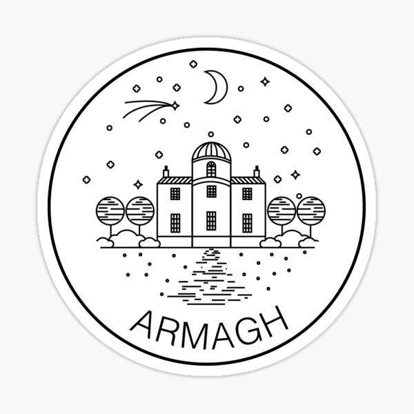 "We are Armagh" Sticker by Mr-Robinson | Redbubble