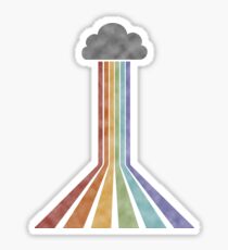 Rainbow Cloud Stickers | Redbubble