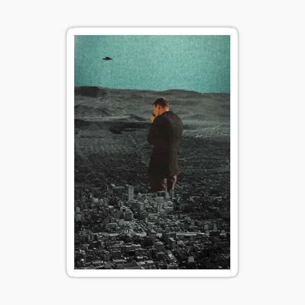 "Seen" Sticker for Sale by FrankMoth | Redbubble