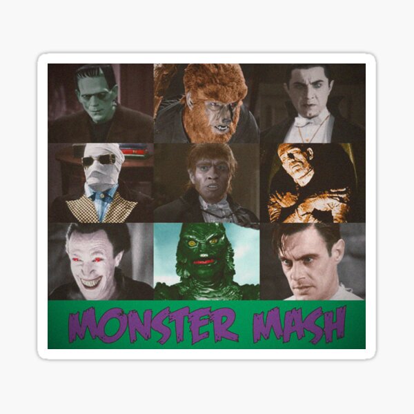 Monster Mash Stickers | Redbubble