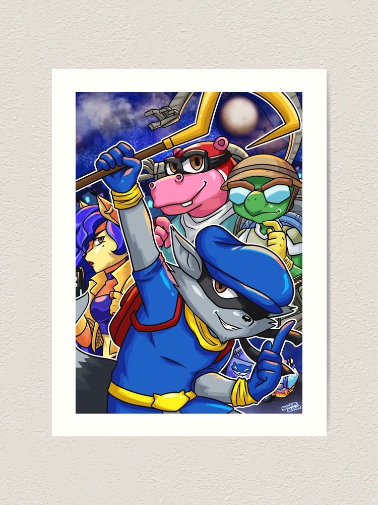 "Sly Cooper Gang!" Art Print by suzukiPC | Redbubble
