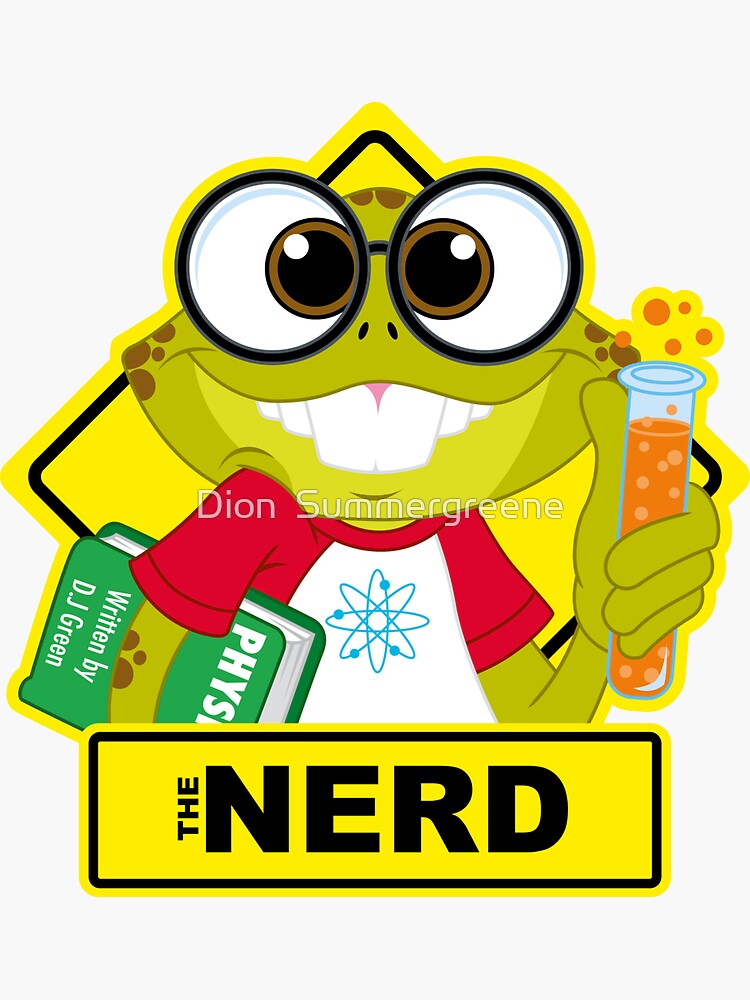 "Toad Rage! THE NERD" Sticker for Sale by Rookie | Redbubble