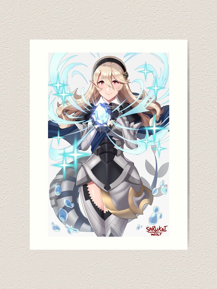 "Fateful Princess Corrin" Art Print for Sale by SarukaiWolf | Redbubble