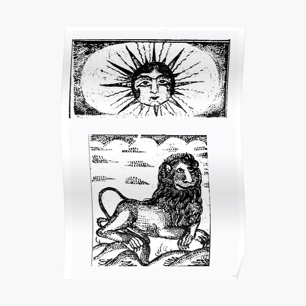 "Persian Lion and Sun Symbol " Poster by EraserStudio | Redbubble