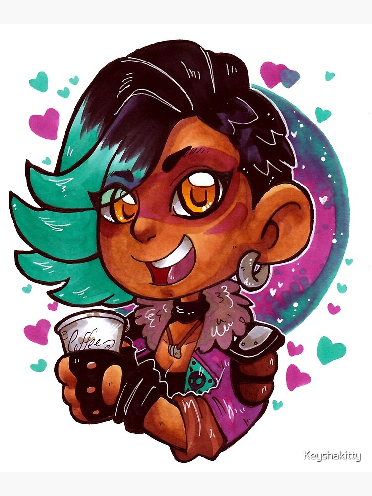 "Coffee Commander - Lorelei" Framed Art Print for Sale by Keyshakitty ...