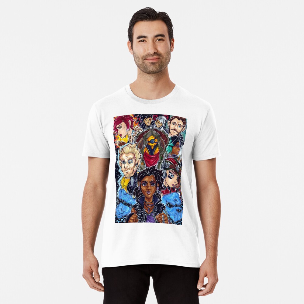 "Borderlands 3" T-shirt for Sale by Keyshakitty | Redbubble ...