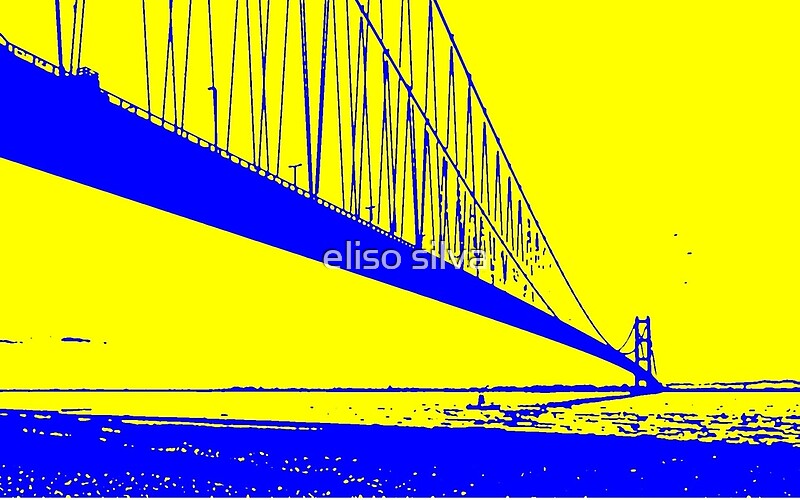 "Landscape yellow blue" by eliso silva | Redbubble