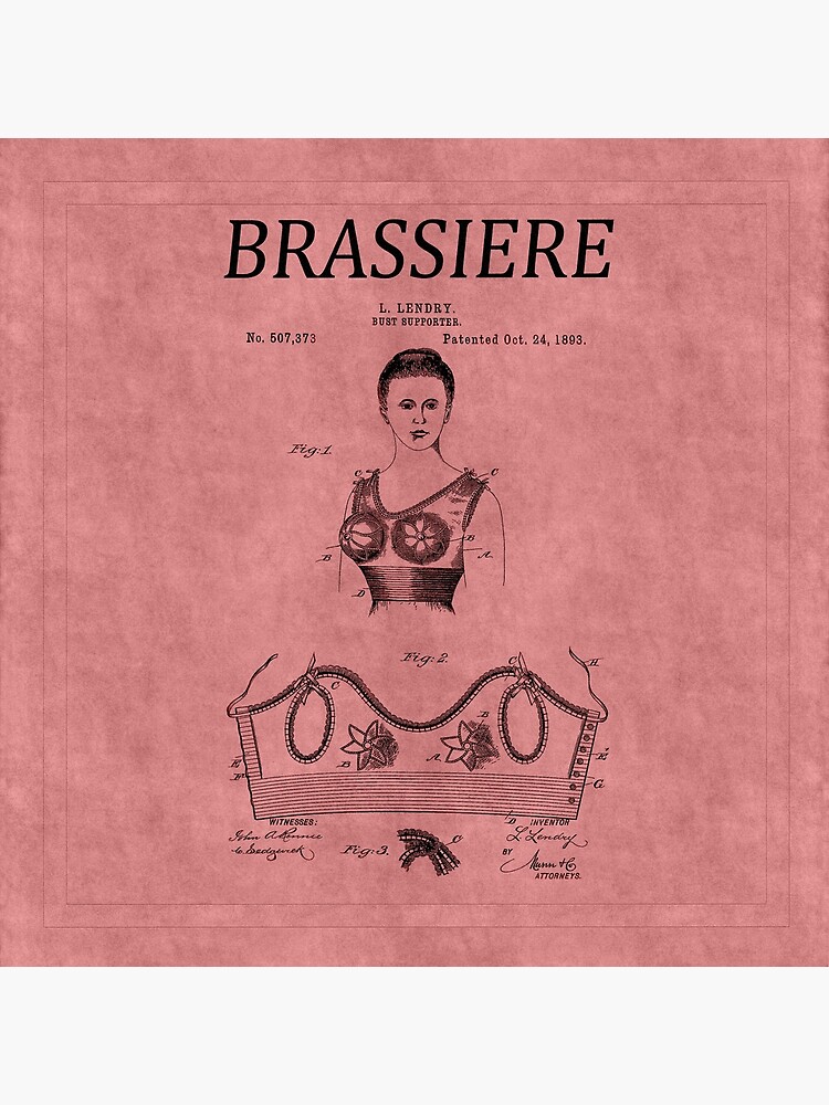 "Bra Patent 10b" Poster by mollyfare | Redbubble