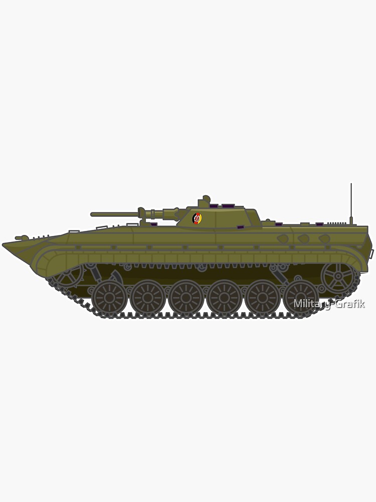 "BMP-1" Sticker for Sale by Military-Grafik | Redbubble