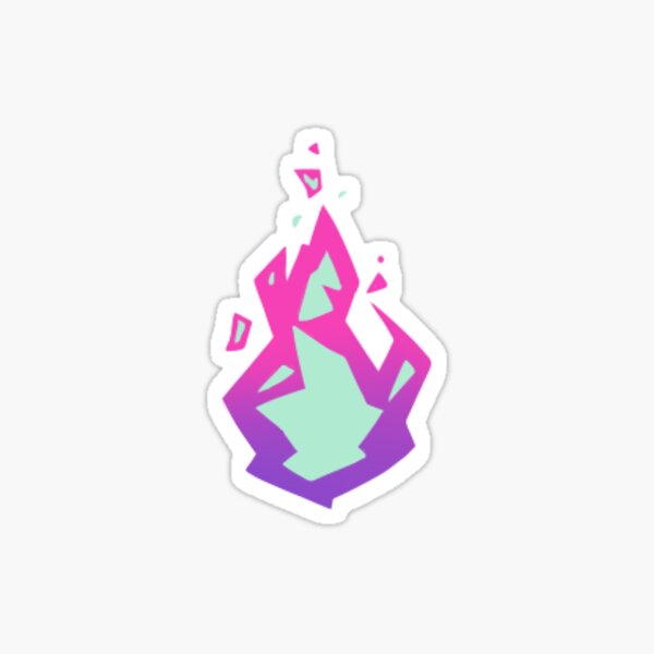 "promare fire" Sticker for Sale by catherine-draws | Redbubble