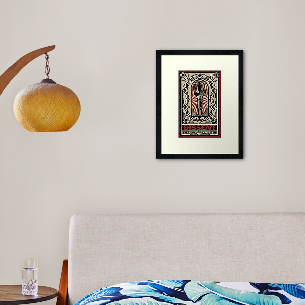 "Dissent" Poster for Sale by LibertyManiacs | Redbubble